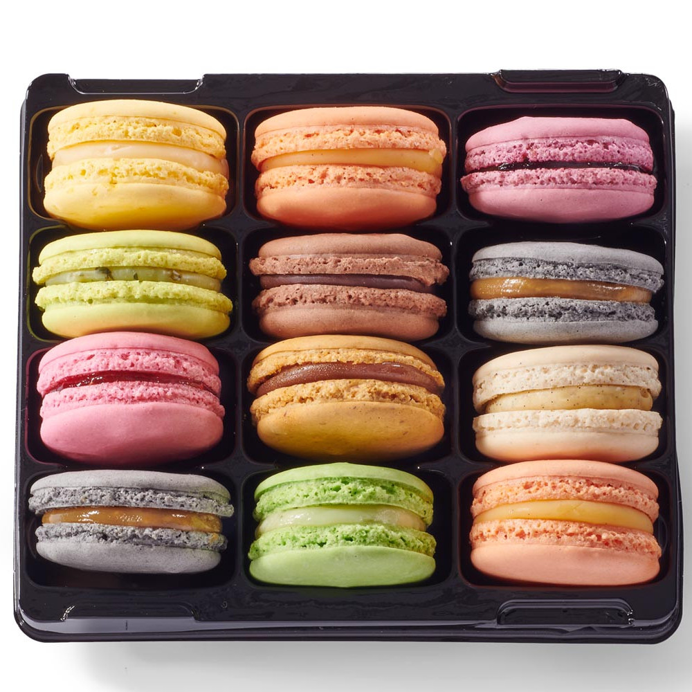 Macarons 12 pièces | Pâtisserie XB